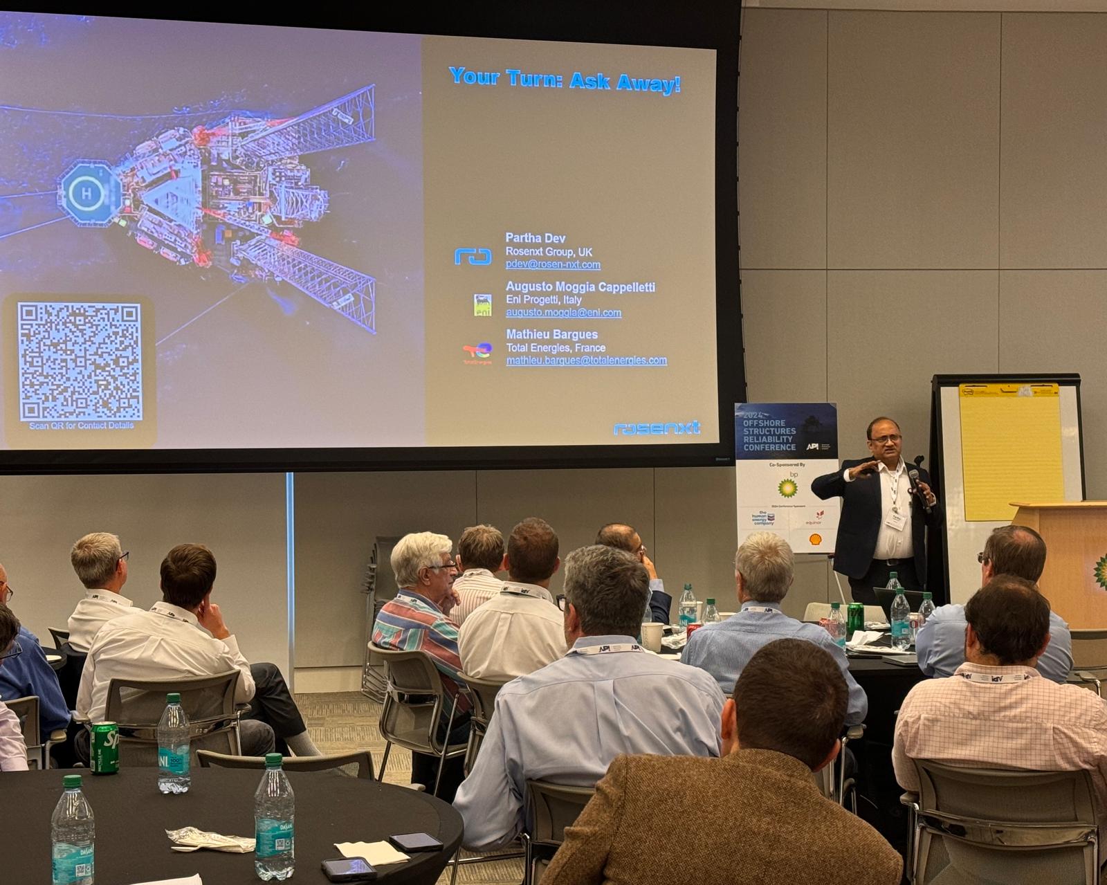 Rosenxt presents innovative approaches to Offshore Structural Integrity